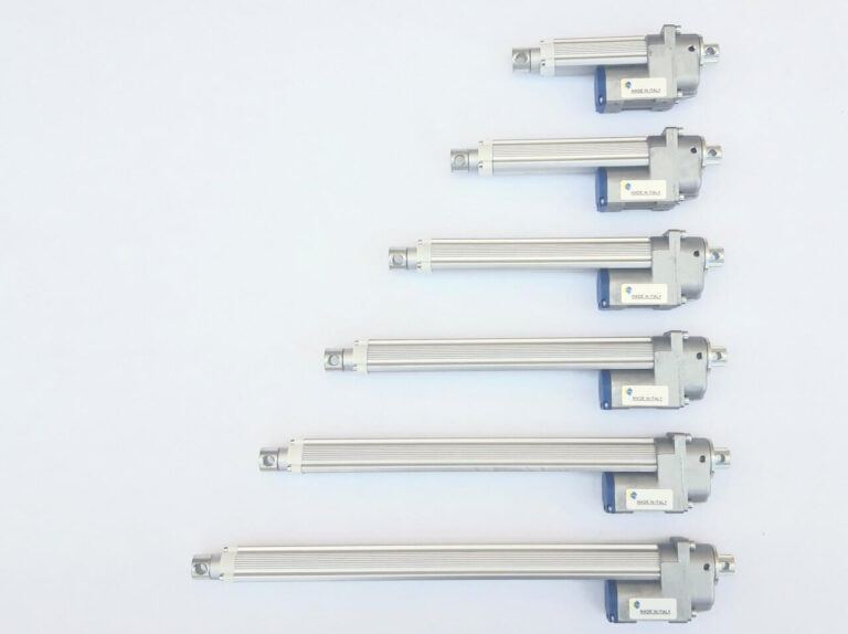 Telescopic Actuator 12-24VCC - LATT 1A 1/27 12V: 8mm/s; 270N - 24V ...